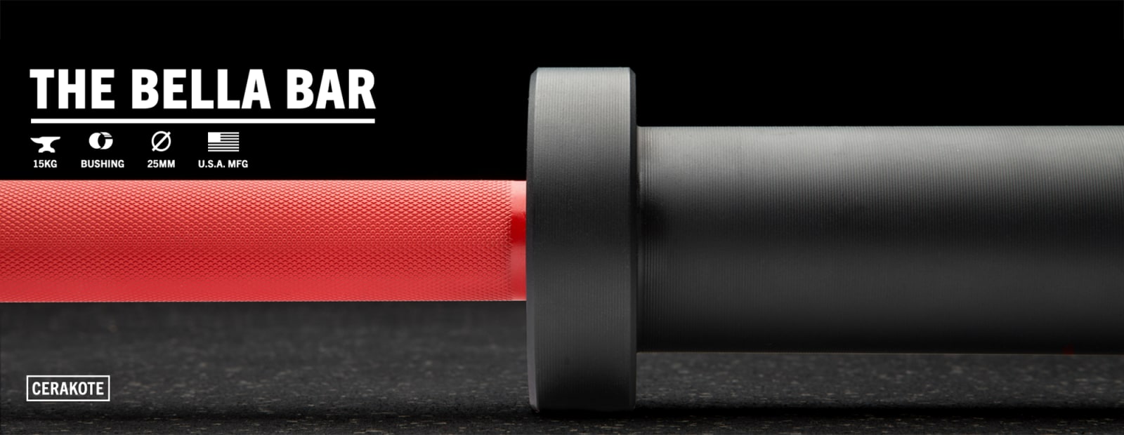 The Bella Rogue Women s Bar Cerakote Rogue Fitness Australia